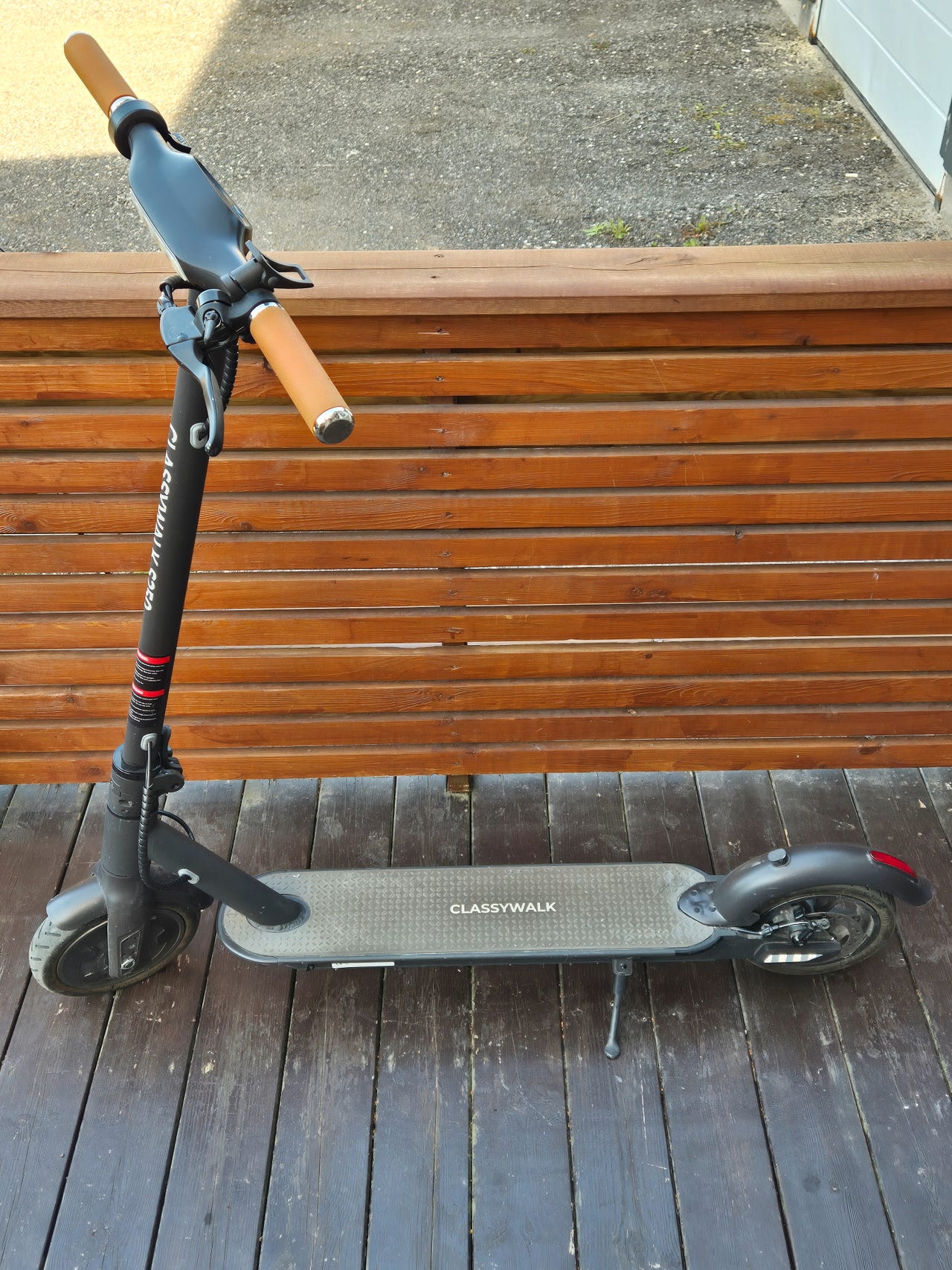 Sparkesykkel, ClassyWalk S250, Svart | FINN-torget