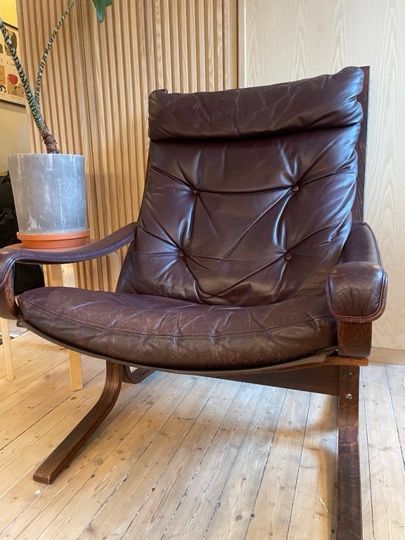 Vintage Siesta stol i god stand | FINN-torget