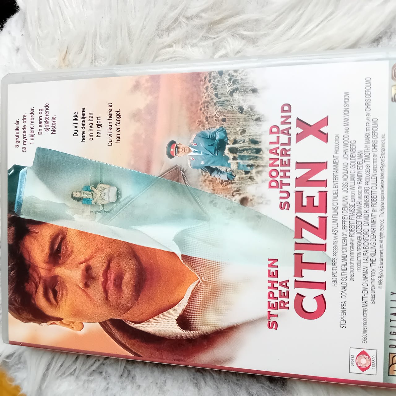 Citizen X 1995 stephen rea donald sutherland norsk tekst. | FINN-torget