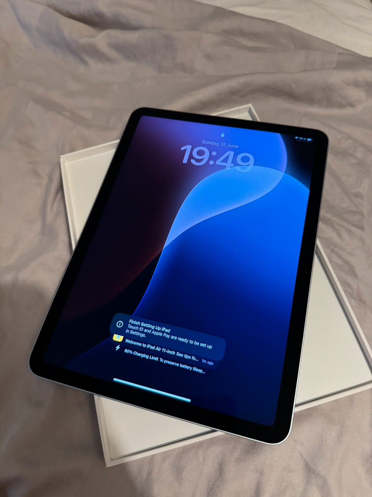 iPad Air 11" (2024) M2 128GB WiFi (blue) | FINN-torget