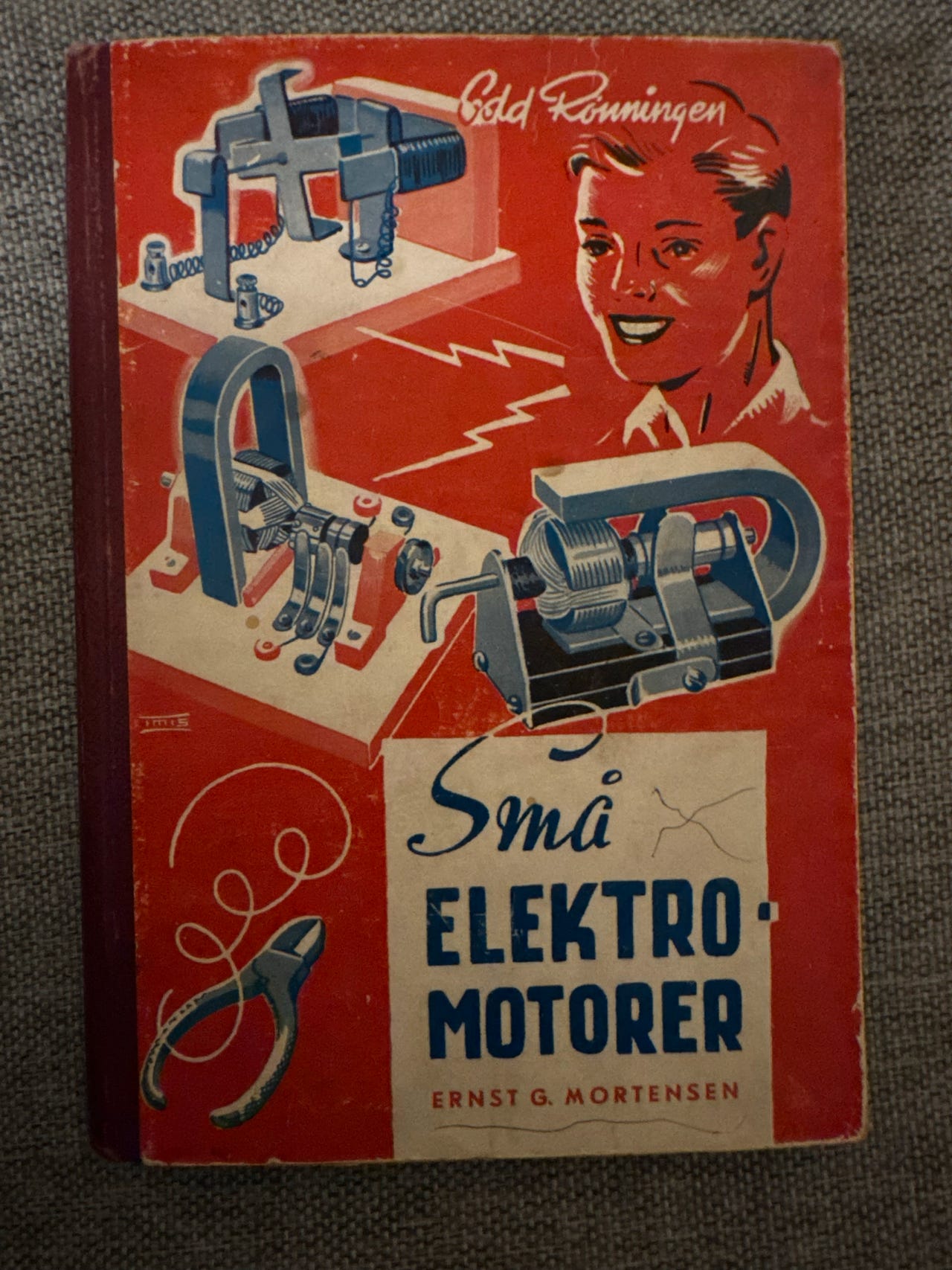 Små elektromotorer - Arbeidsbok for gutter (bind 2) 1947 | FINN-torget