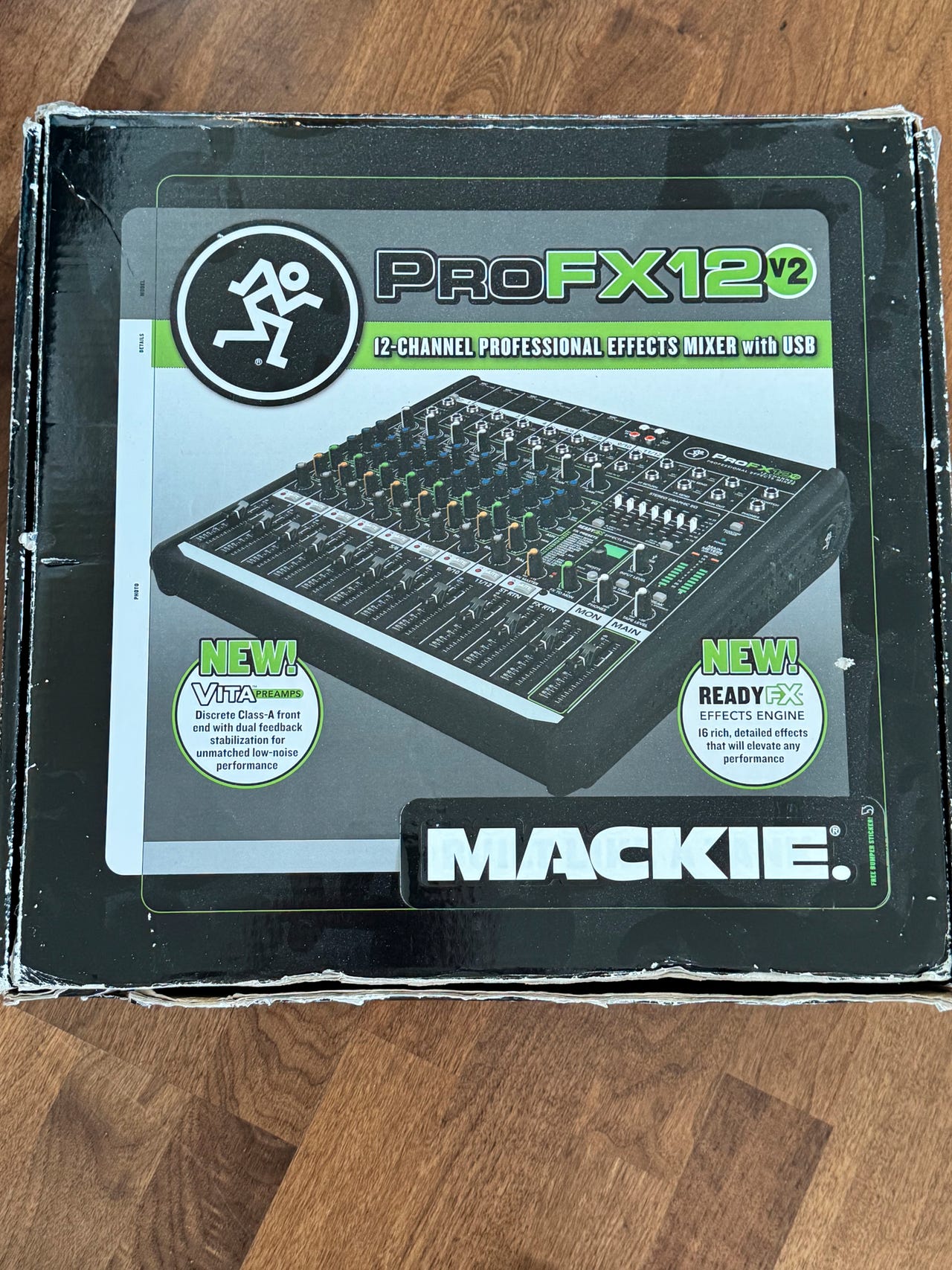 Mackie ProFX12v2 Profesjonell Effektmikser med 12 Kanaler | FINN-torget