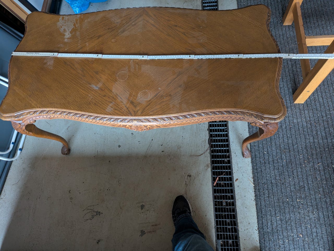 Rokokko stil Sofabord ca 70 talls, nøttetre | FINN-torget