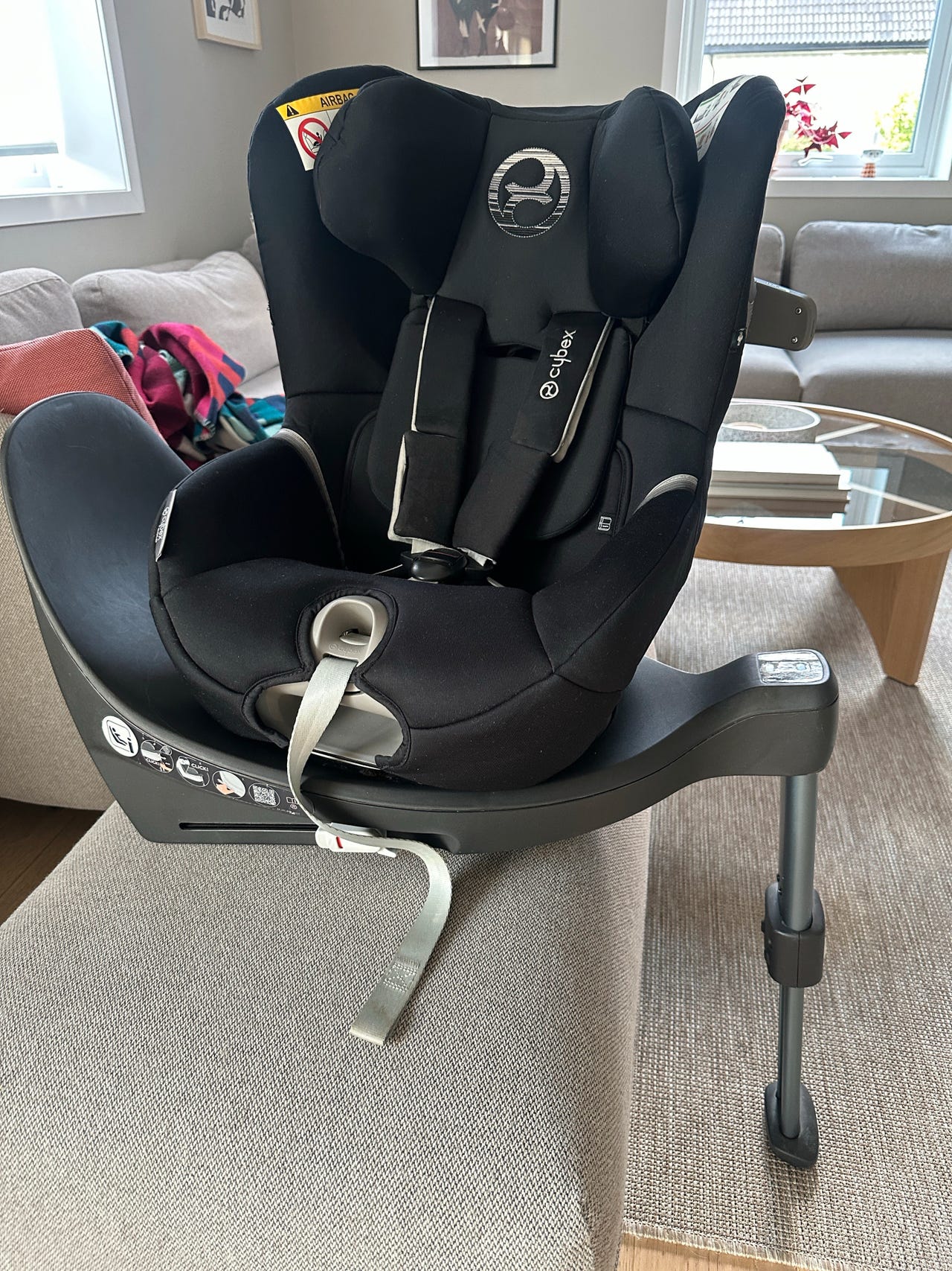Cybex 360 bilstol 0m-4år m/ isofix base | FINN-torget