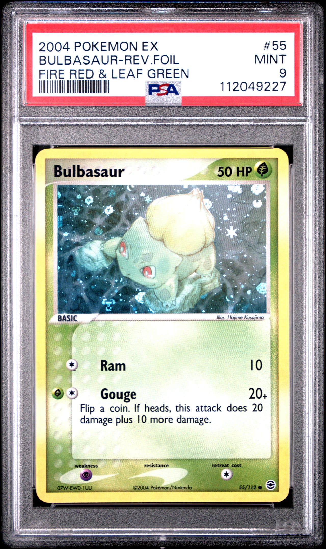 Bulbasaur Reverse Holo PSA 9 Mint | FINN-torget