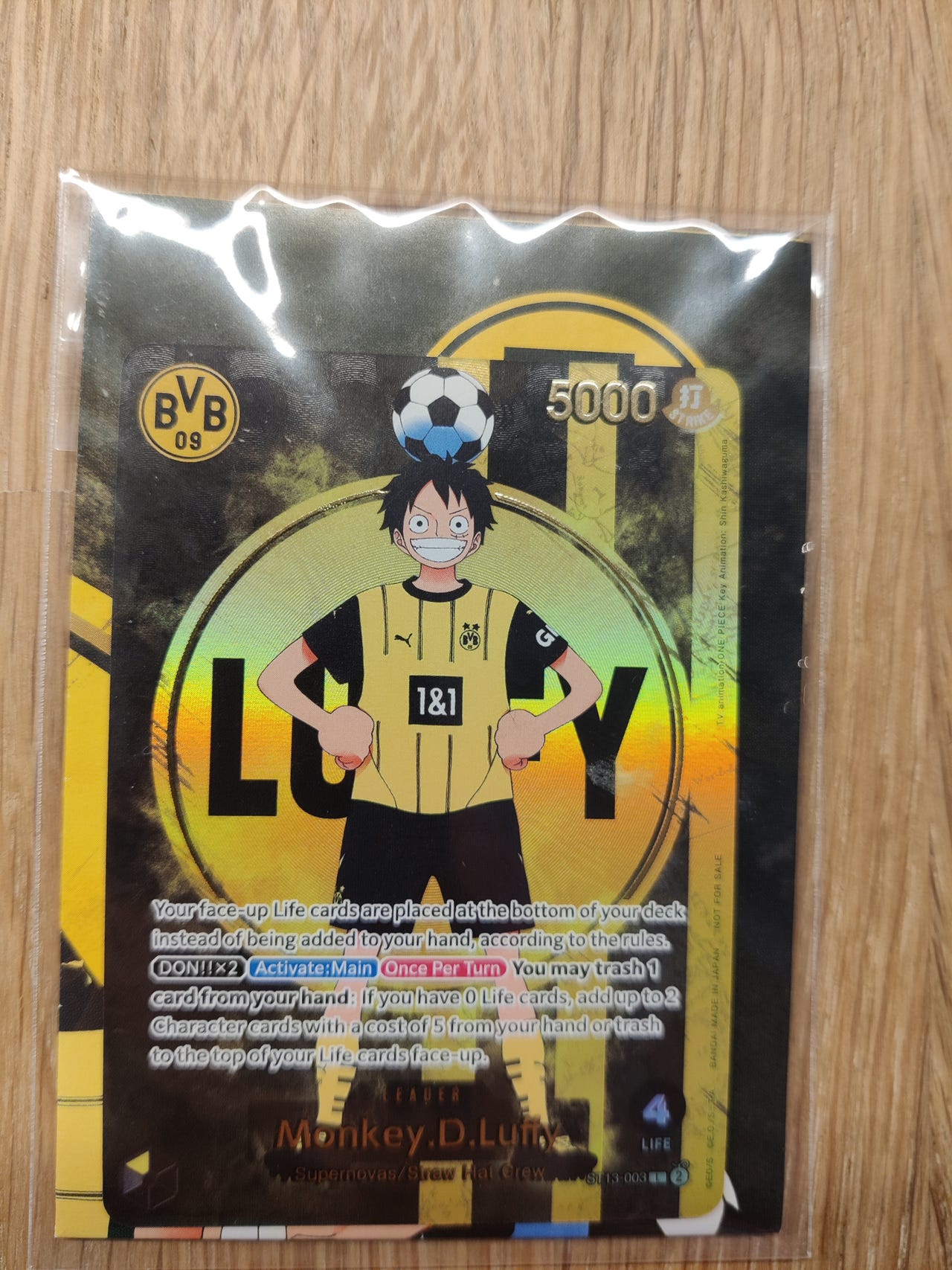 One Piece Kortspill Luffy BVB Samlekort | FINN-torget