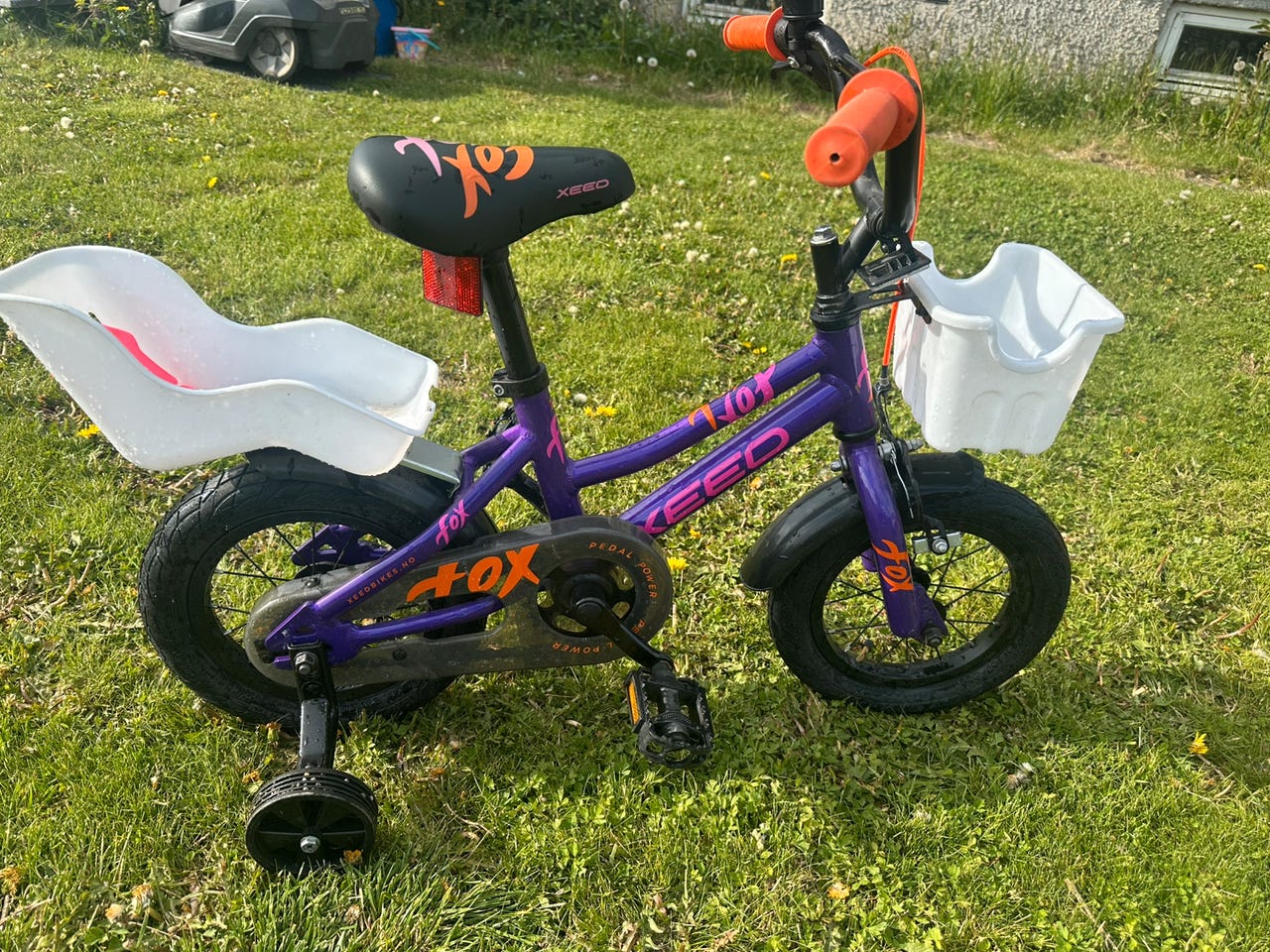 Barnesykkel 12" m/støttehjul | FINN-torget