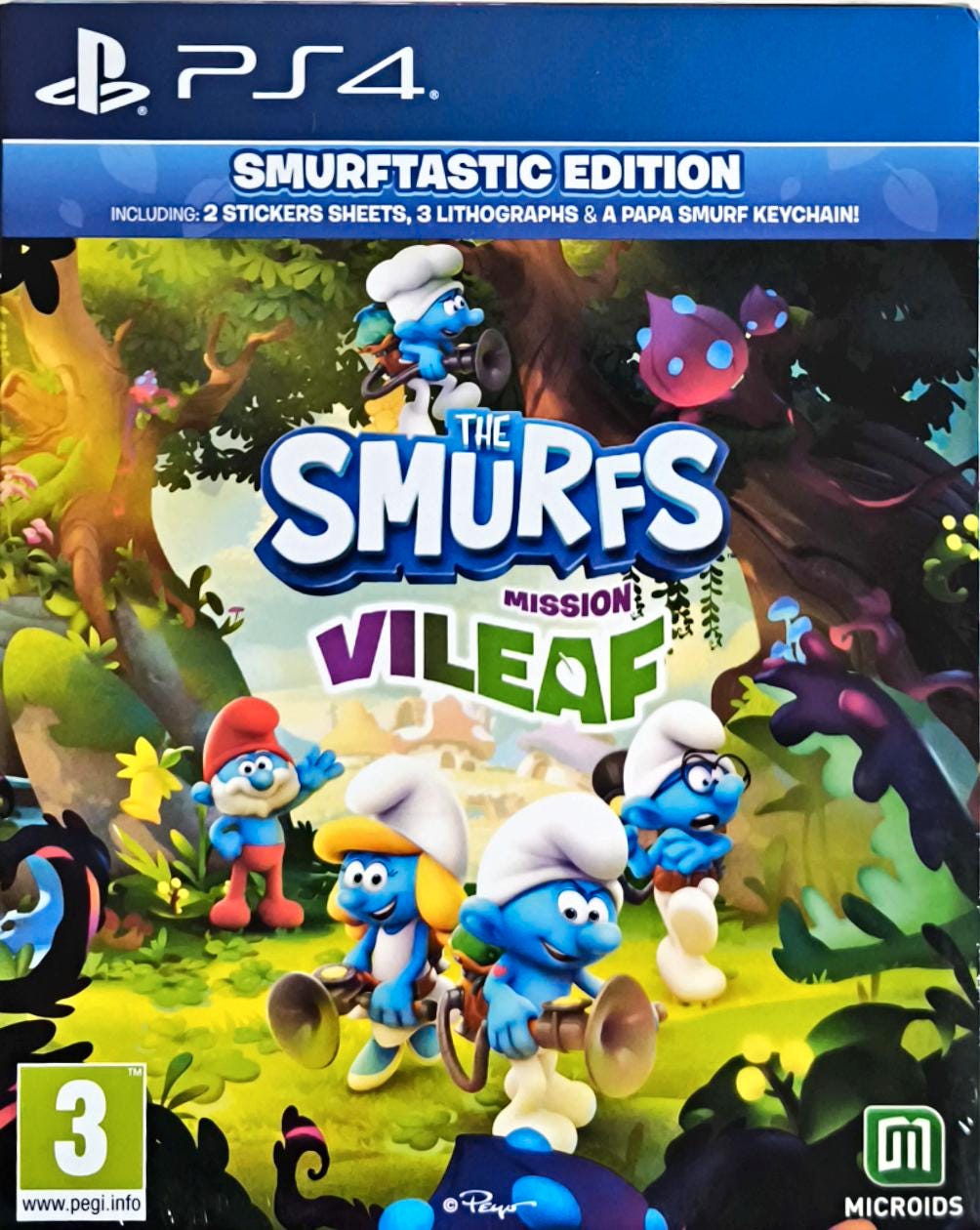The Smurfs: Mission ViLeaf (Smurftastic Edition) PS4 Barn Spill- Ny (Uåpnet) | FINN-torget