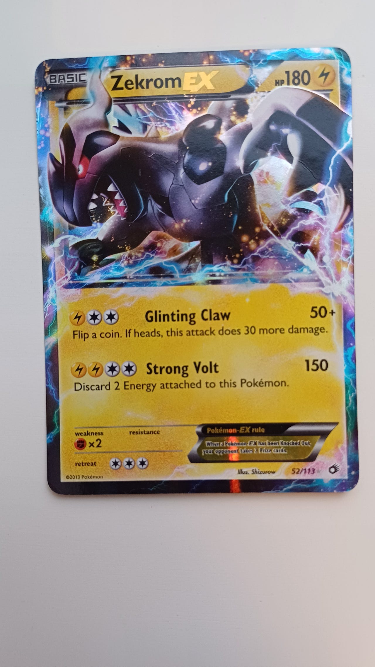 Pokemon EX Zekrom | FINN-torget