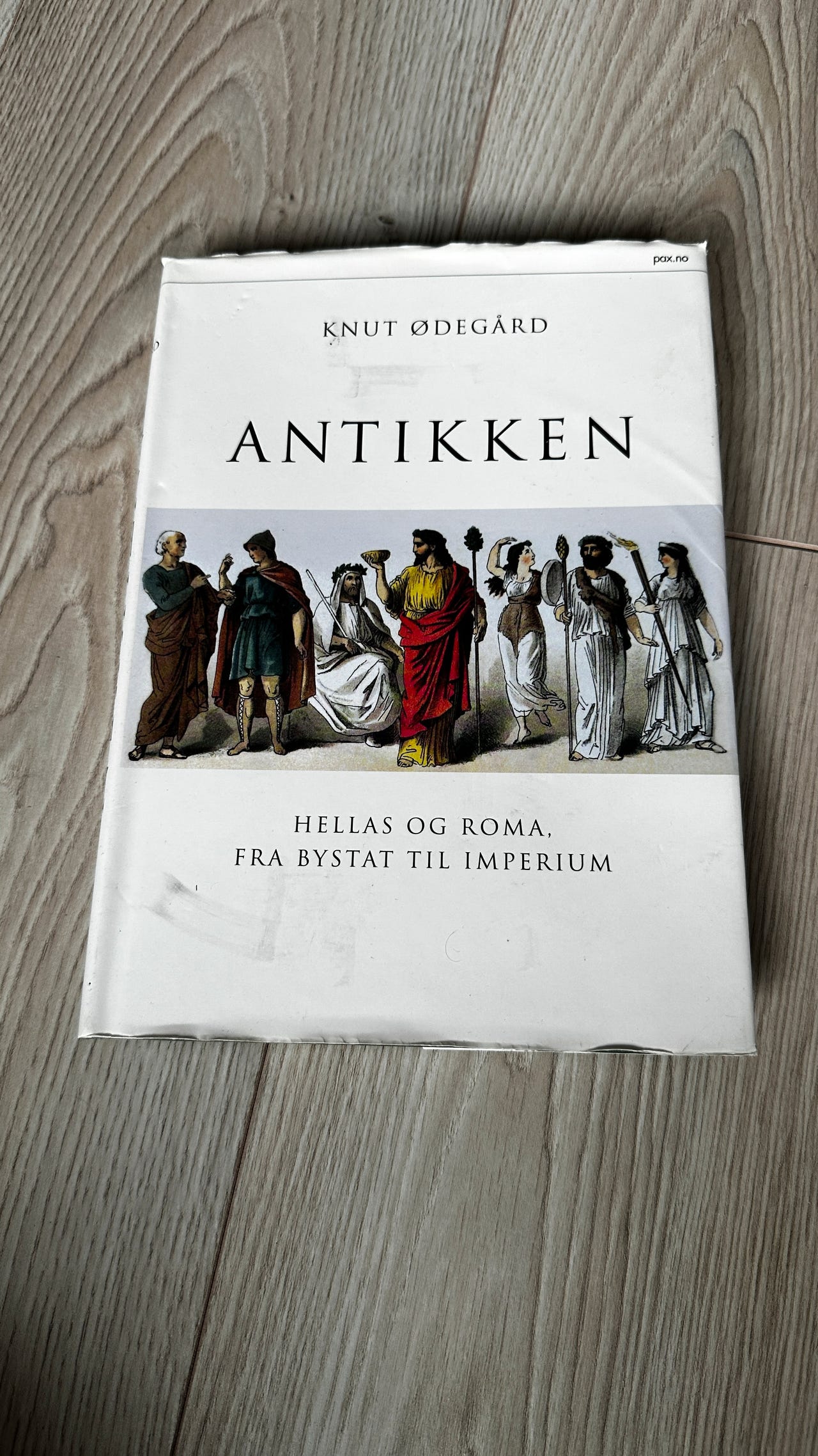 Antikken - Hellas og Roma, fra bystat til imperium Av Knut Ødegård ...