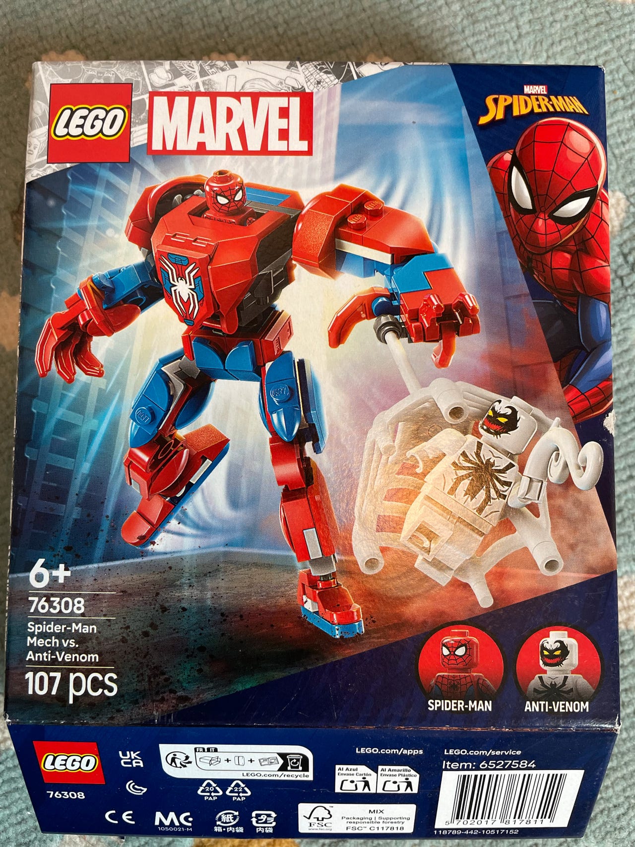 Lego Spider-Man Marvel Figur 76308 | FINN-torget