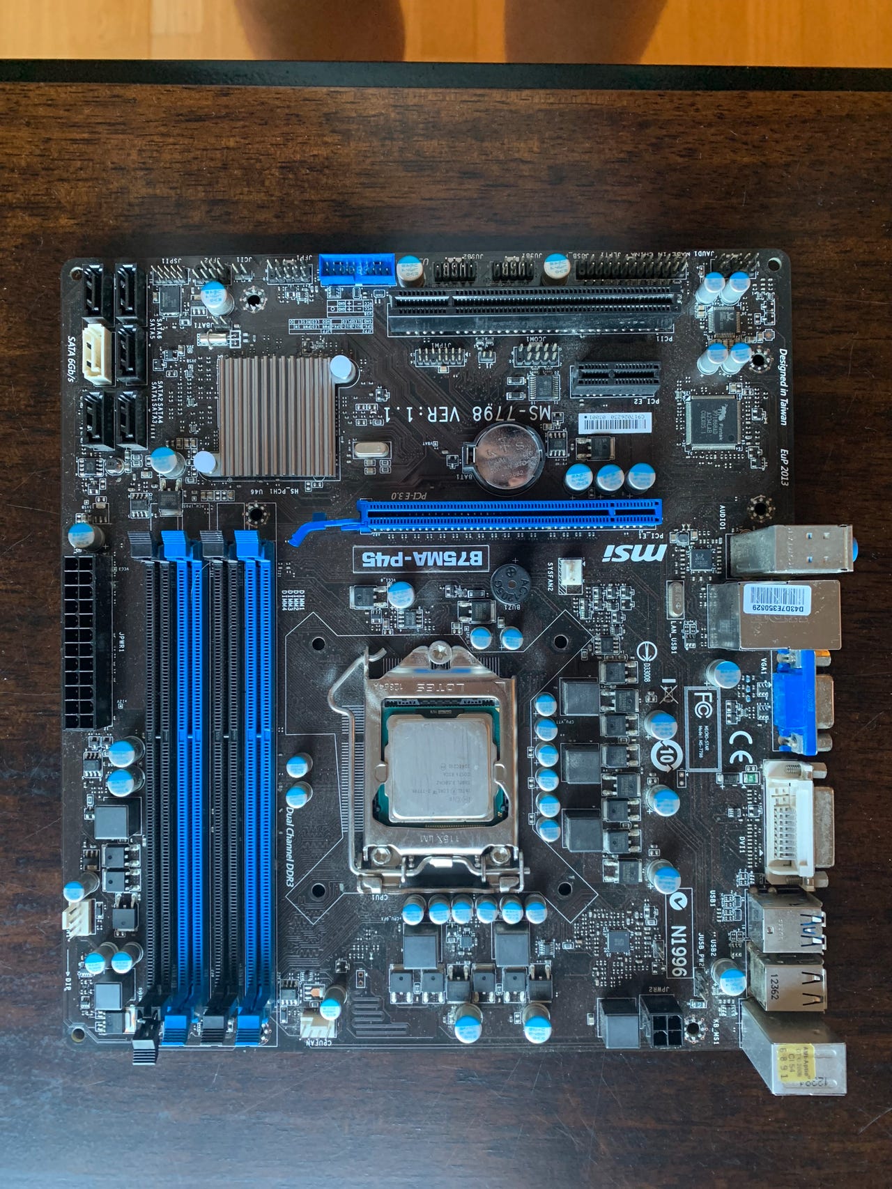 Hovedkort Msi B75MA-P45 med Intel core i7 - 3770K | FINN-torget