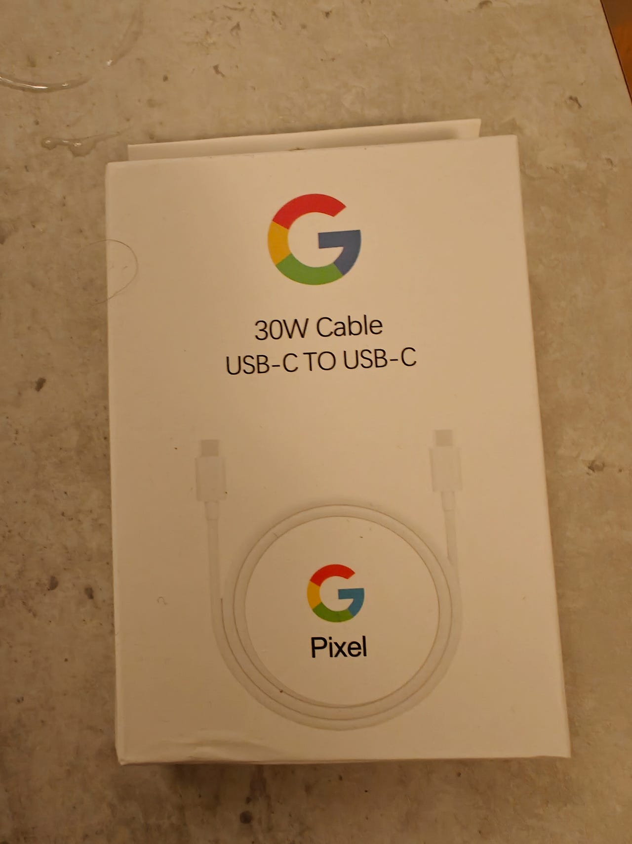 Nytt google pixel USB-C til USB-C 30W ladekabel (1m) | FINN-torget