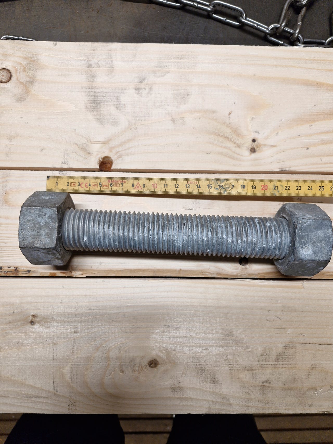 35 stk M 36 mutter Gjengestag L 240 mm | FINN-torget