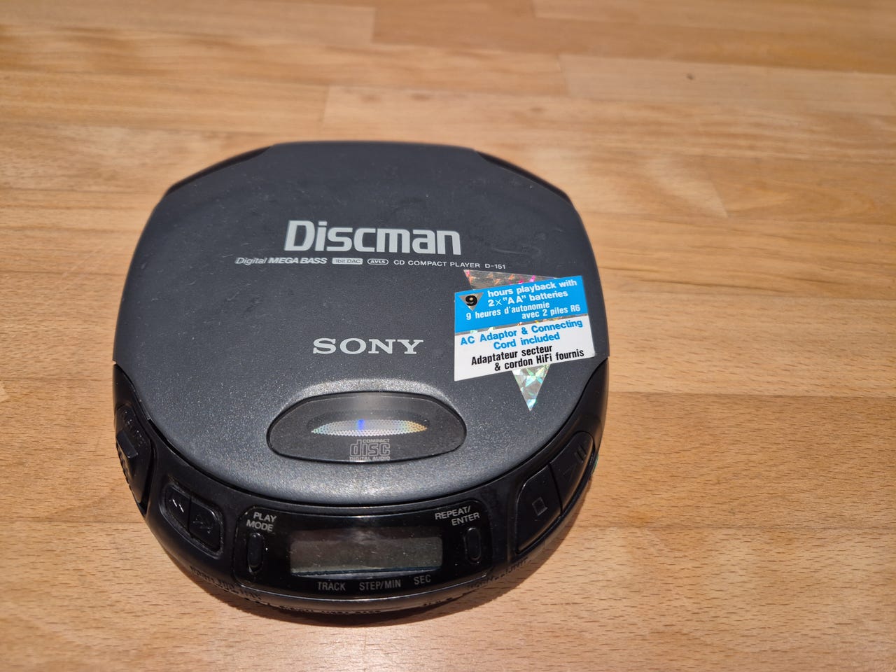 Original og pen Sony Discman D-151 | FINN-torget