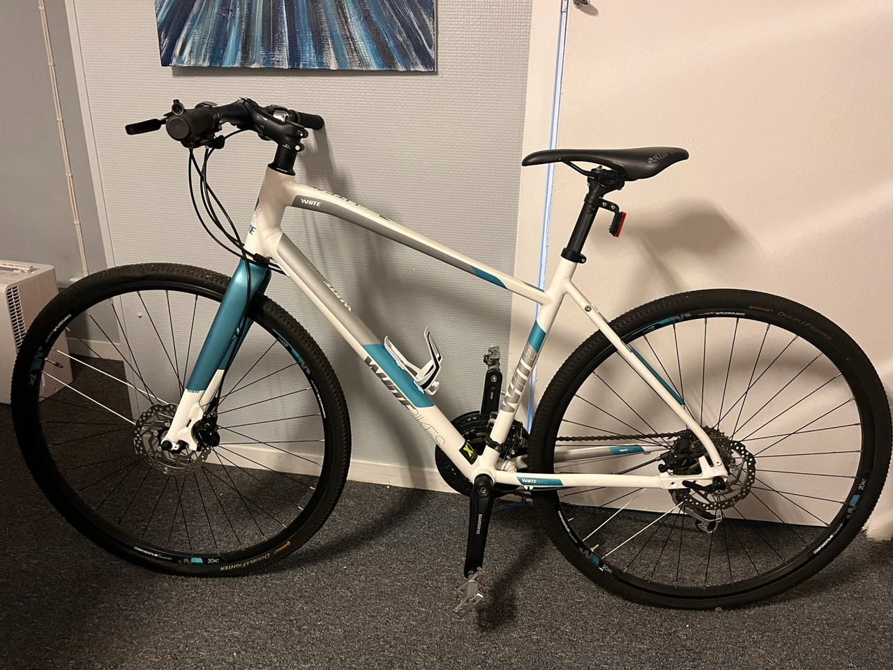 White hybridsykkel sc lite | FINN-torget