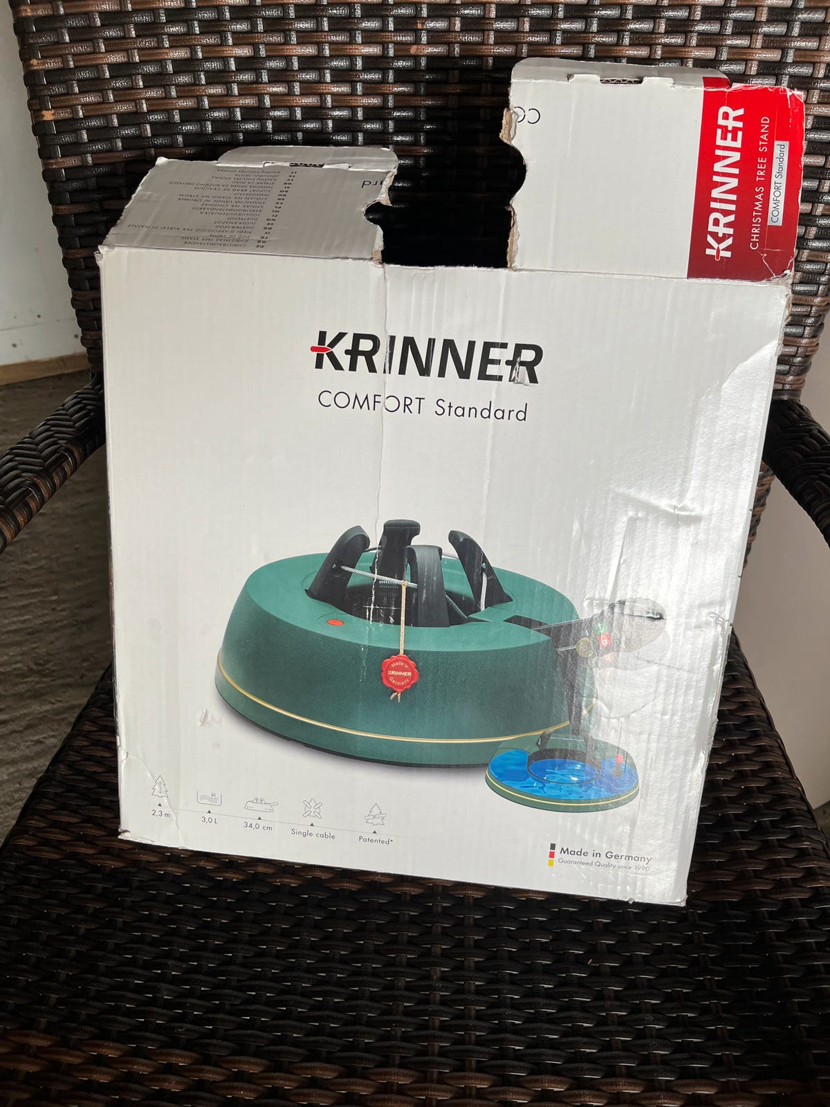 Krinner Comfort Standard juletrefot | FINN-torget