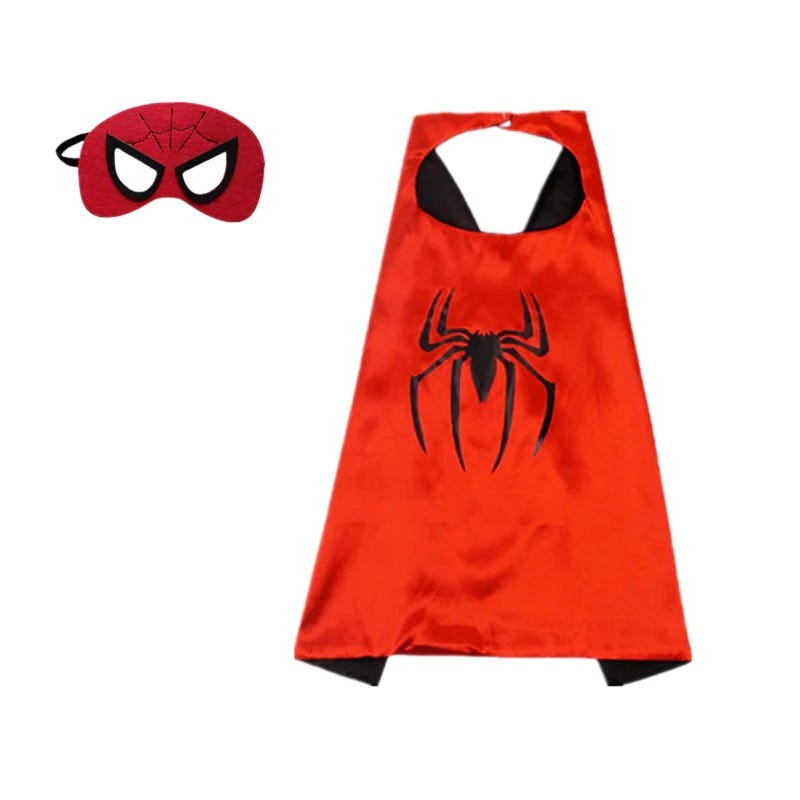 Spiderman Kappe og Maske Sett | FINN-torget