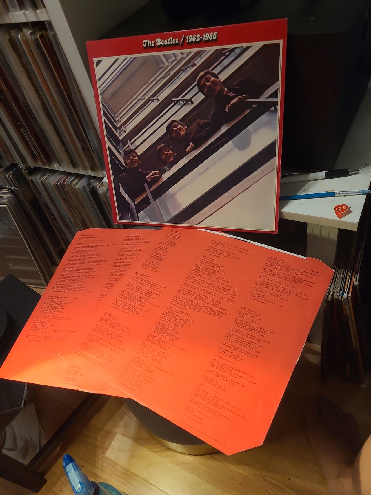 The Beatles red album 1962-1966 2lp | FINN-torget