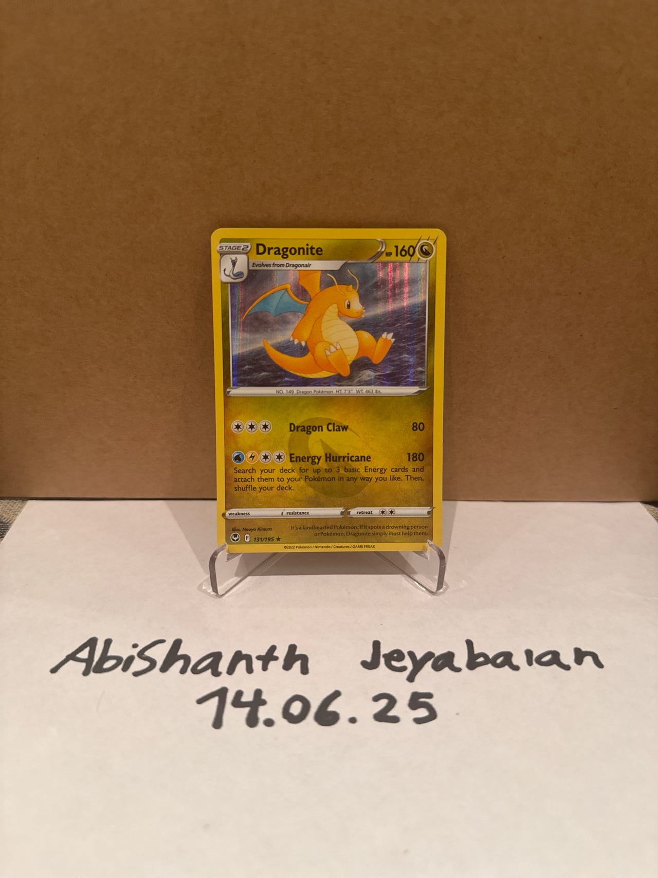 Dragonite – 131/195 – Holo Rare – Silver Tempest – Pokémonkort | FINN ...