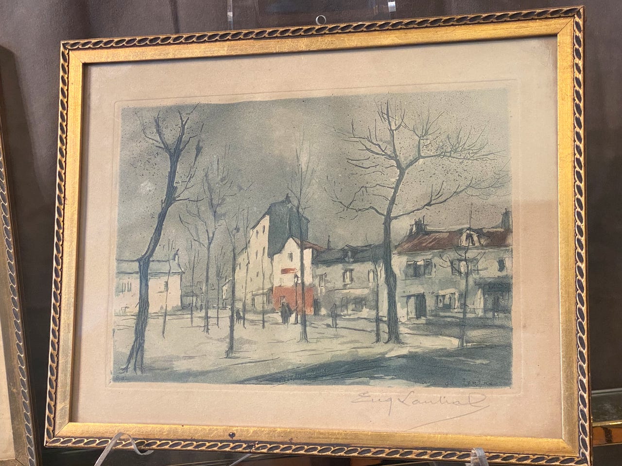Signert/original av internasjonal anerkjent maler EugènePaul/GEN ...