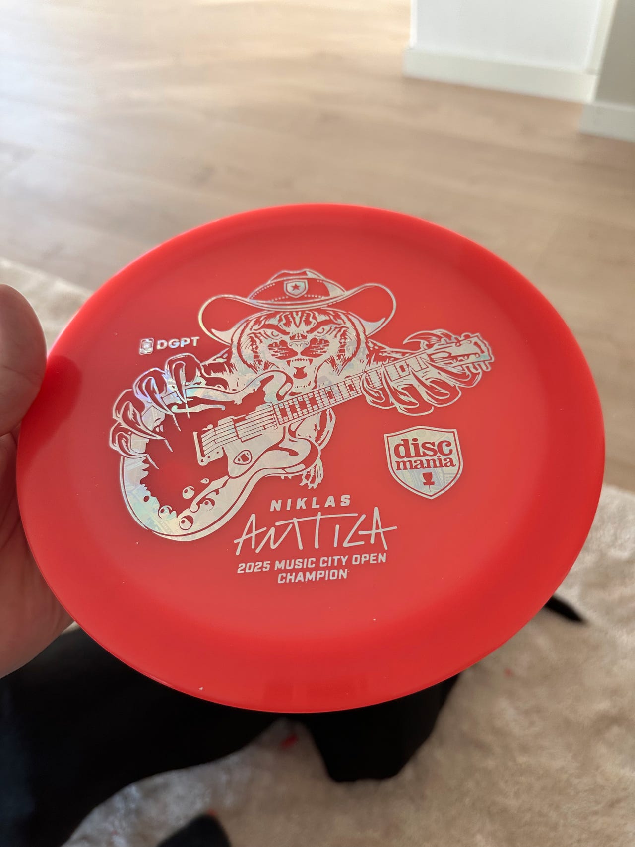Discmania Color Glow C-Line Flex 1 Tilt - Niklas Anttila 2025 Music ...