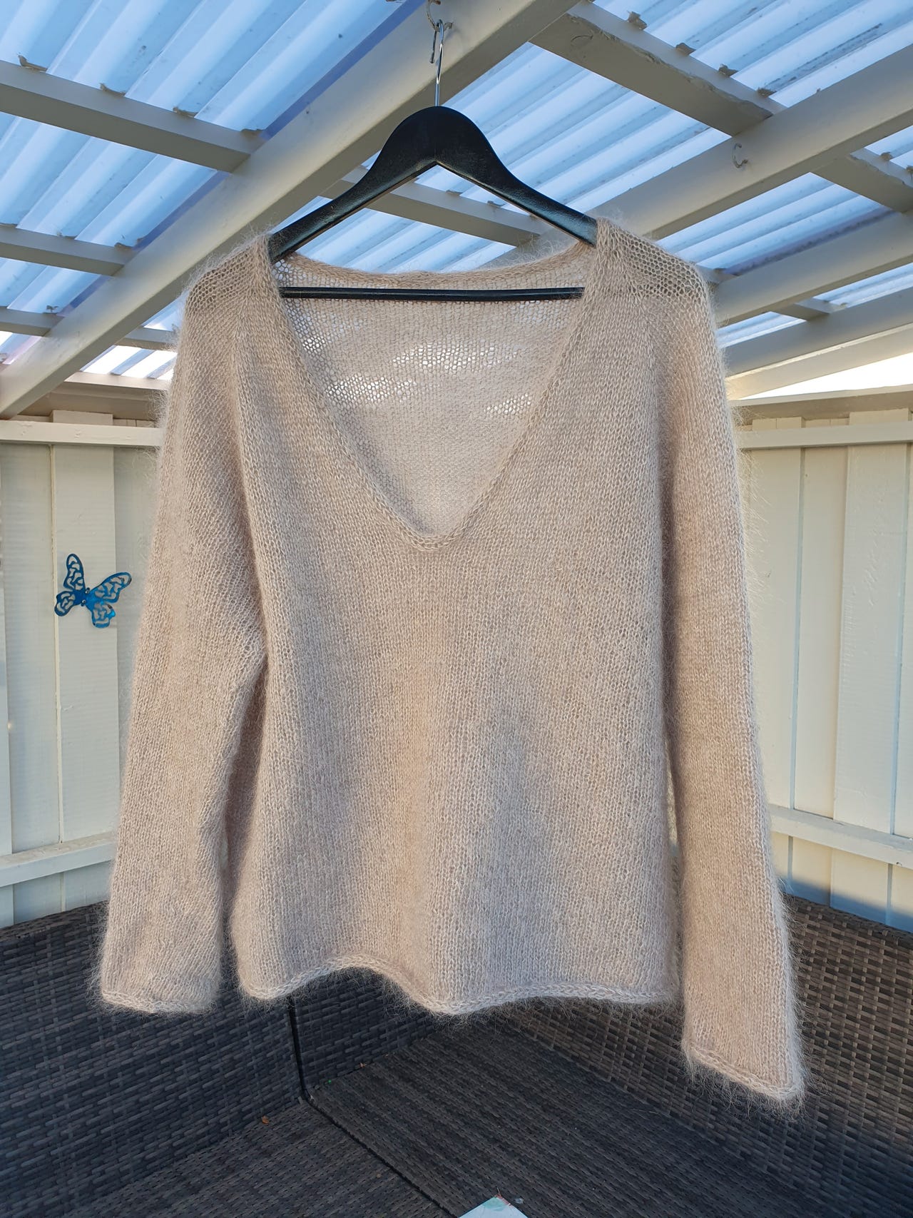 Hjemmestrikket Cumulus genser | FINN-torget