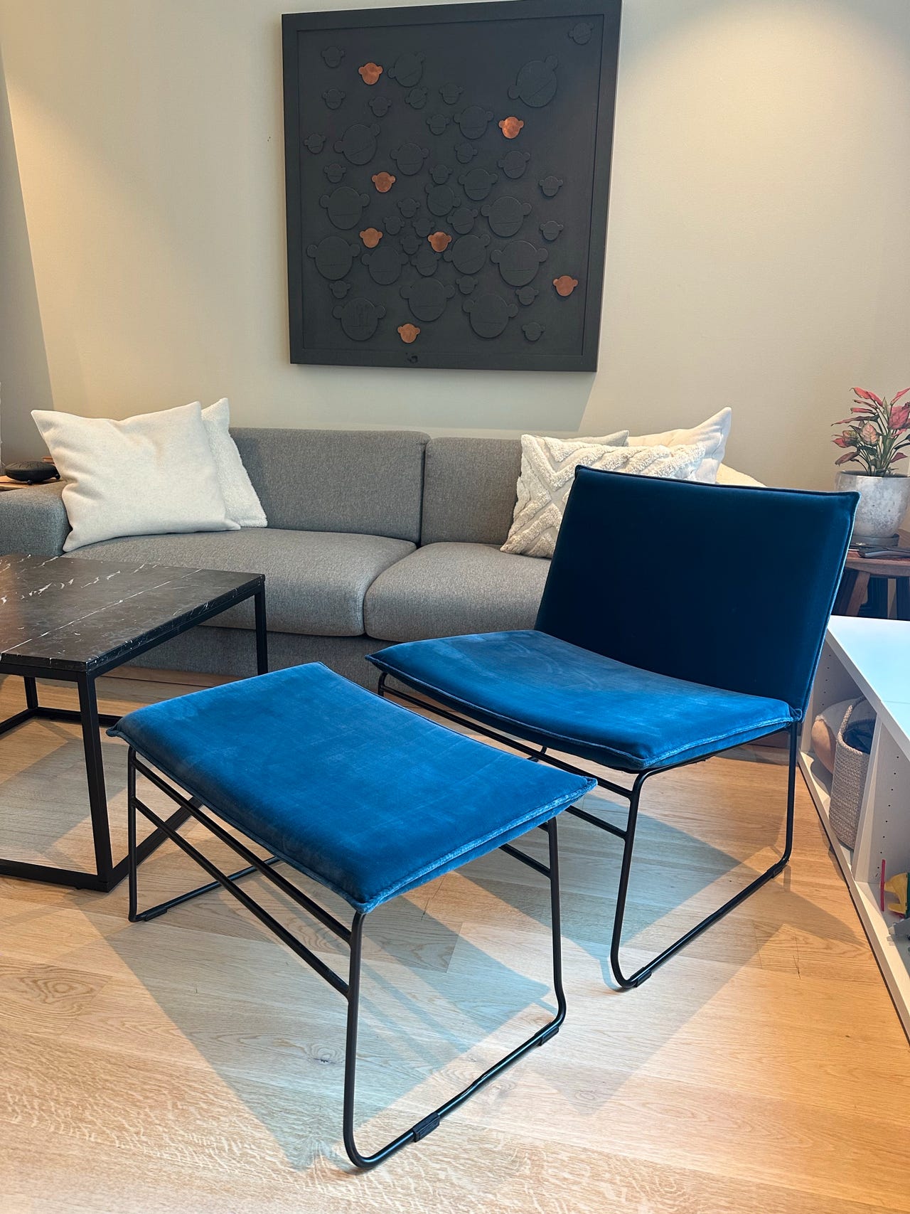 Ygg&Lyng Kyst Lounge Stol med skammel | FINN-torget