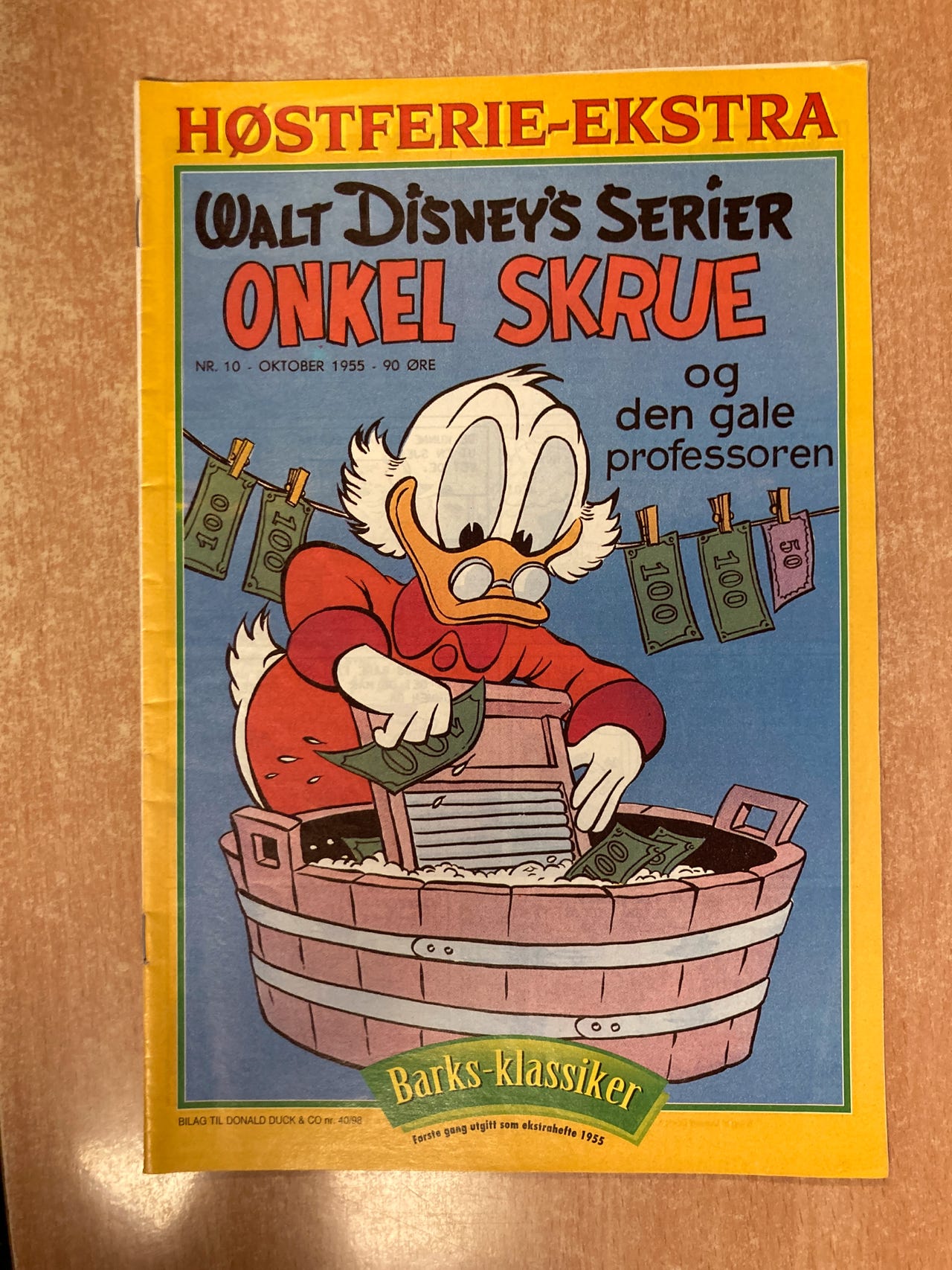 WALT DISNEY`S SERIER - ONKEL SKRUE OG DEN GALE PROFESSOREN | FINN-torget