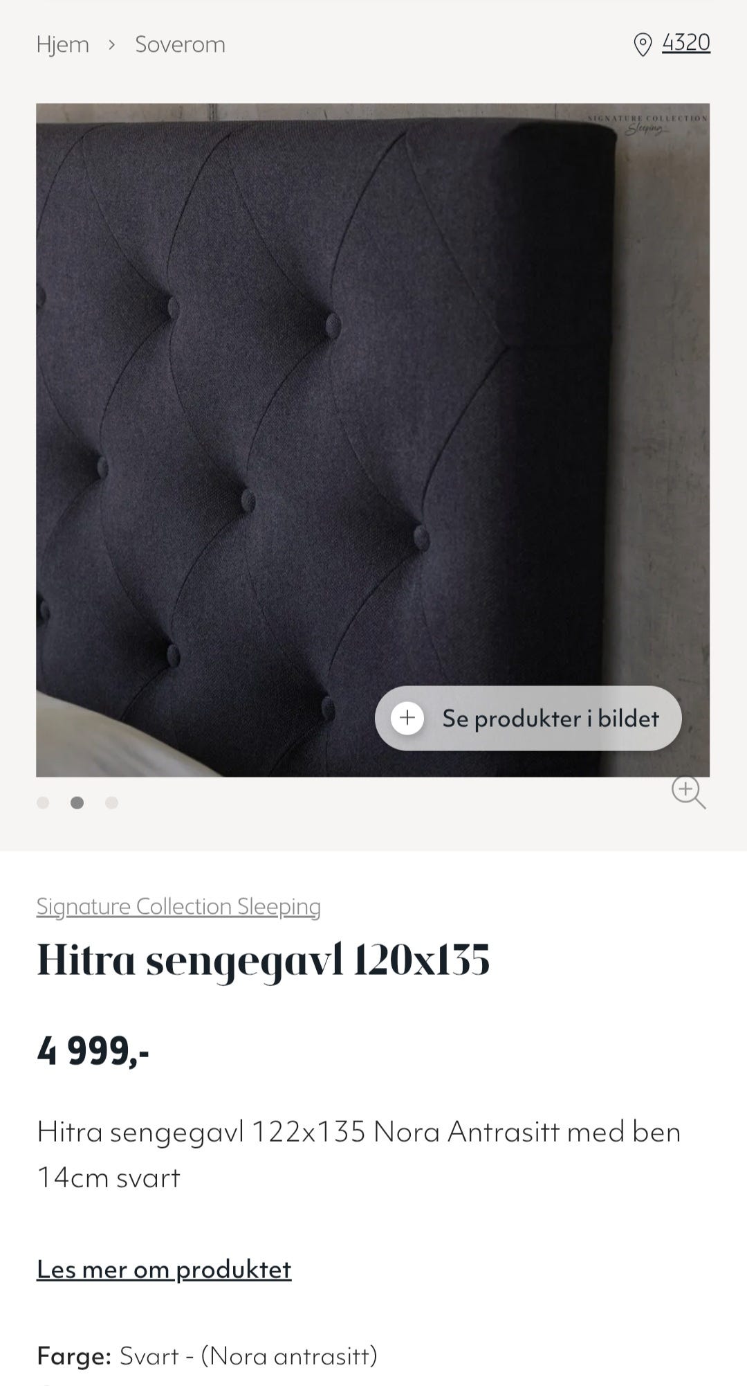 Helt ny sengegavl for 120 seng | FINN-torget