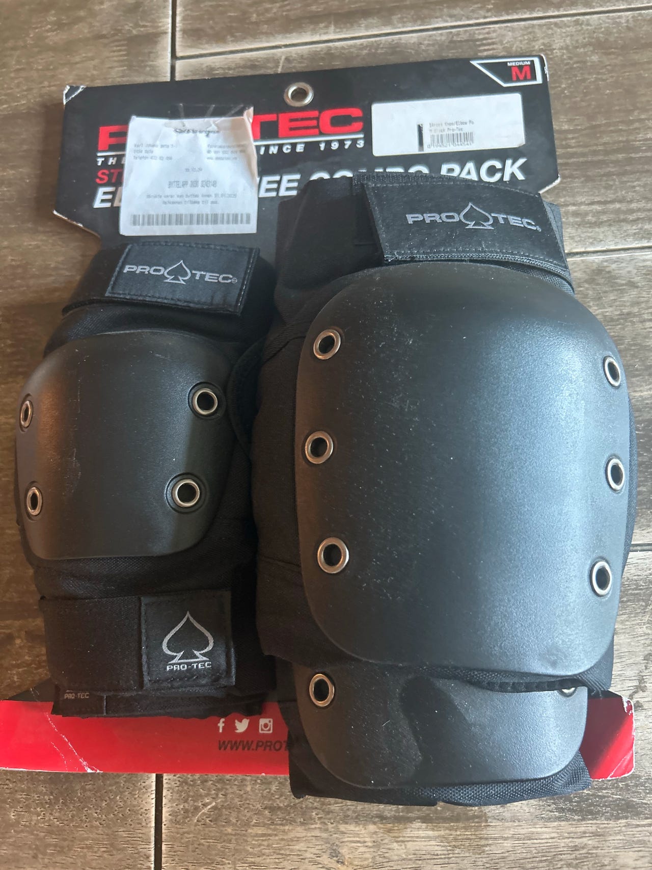 Skateboard pads Pro-Tec str M | FINN-torget