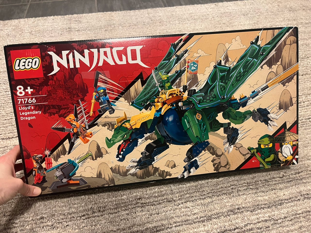 Helt ny - Lego 71766 Lloyd’s Legendary Dragon | FINN-torget