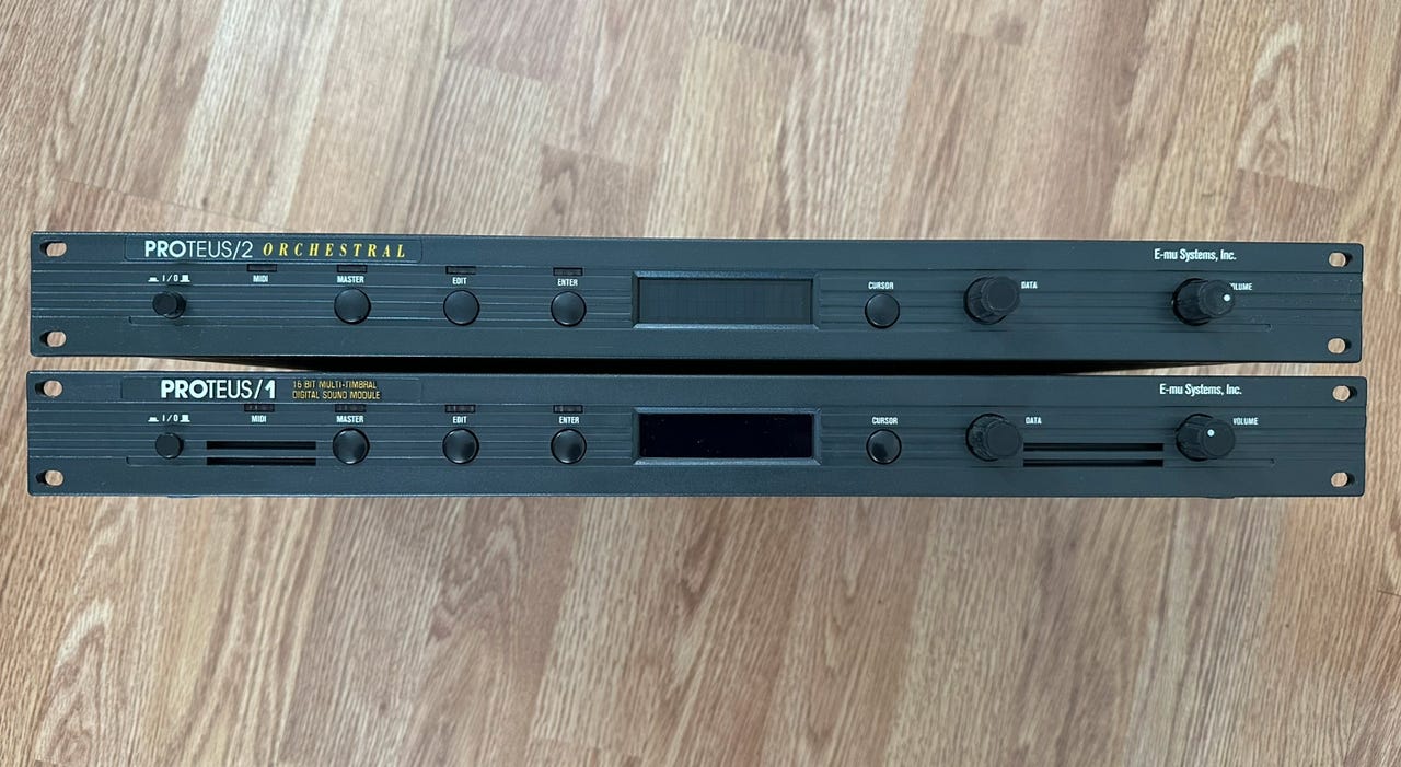 Proteus/1 16 Bit Multi-Timbral Digital Sound Module - Proteus/2 ...