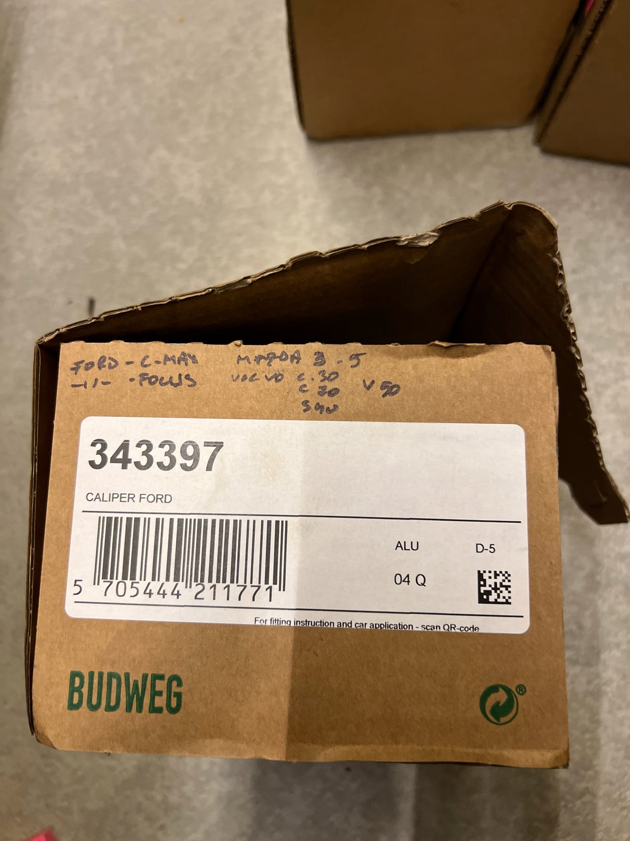 Bremsecaliper BUDWEG CALIPER 343397 FORD MAZDA VOLVO | FINN-torget