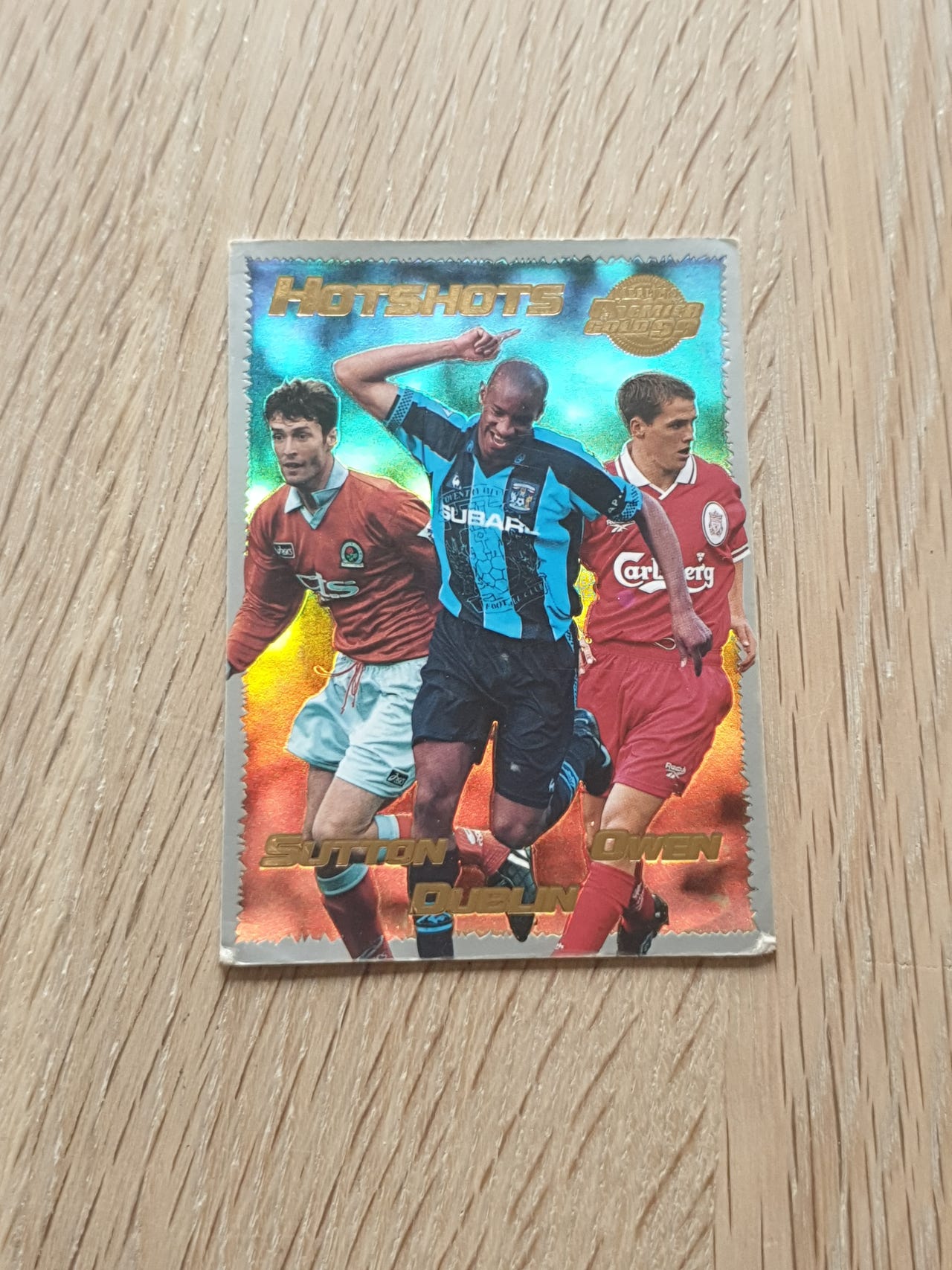 Hotshots Topscorers 97/98 B3/10 Owen Sutton Dublin 99 Merlin's Premier ...