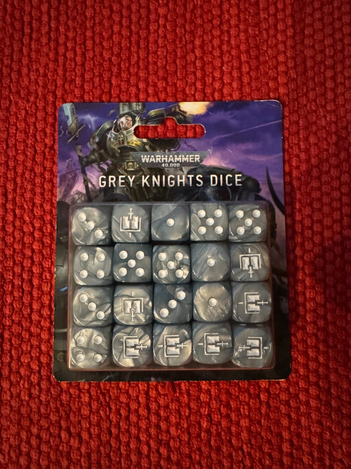 Warhammer 40.000 Grey Knights Dice - 2021 | FINN-torget
