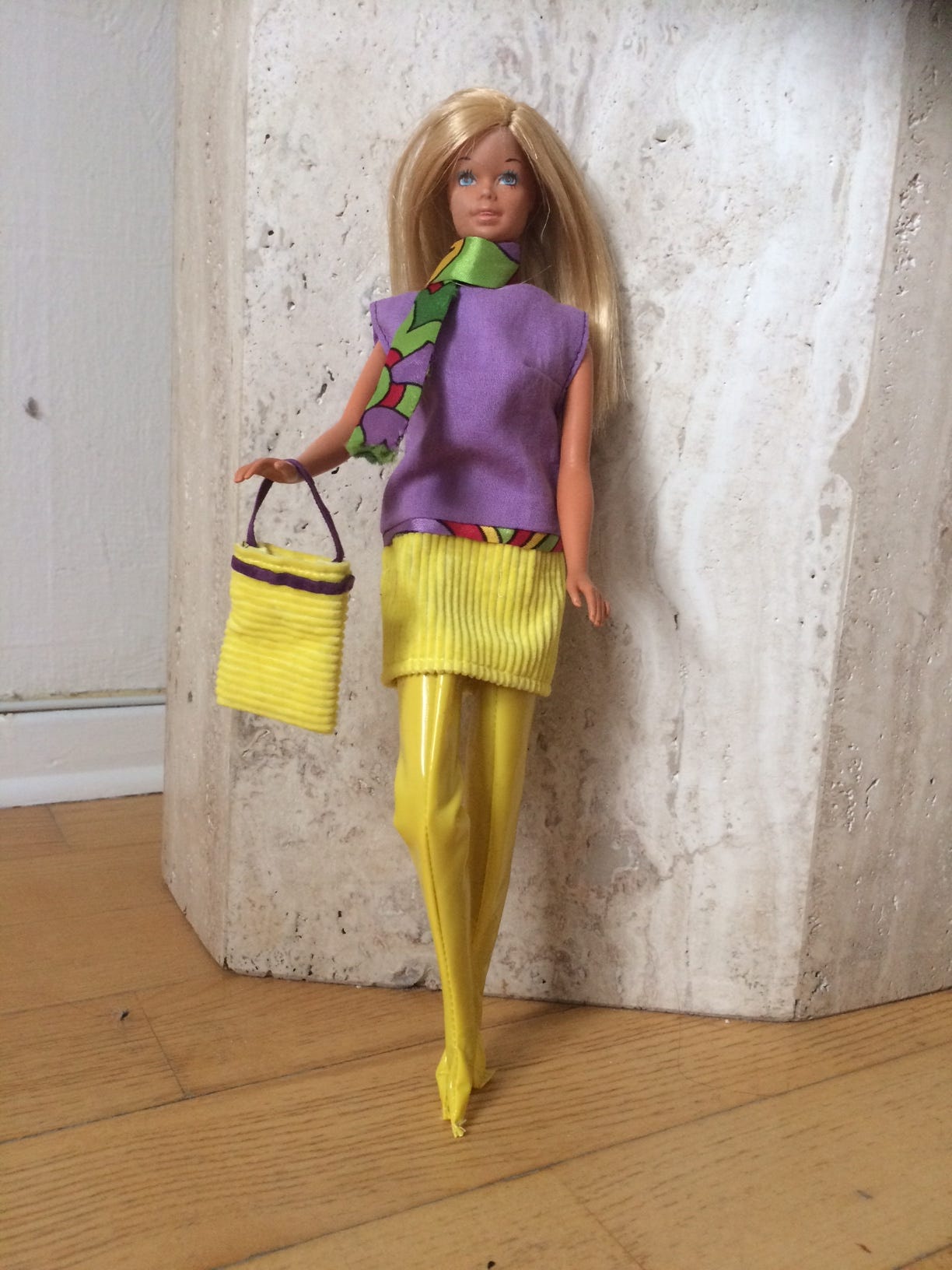 Vintage Barbie - Mod Era - Mix N´Match kles lot - gul / Lilla 1967 ...