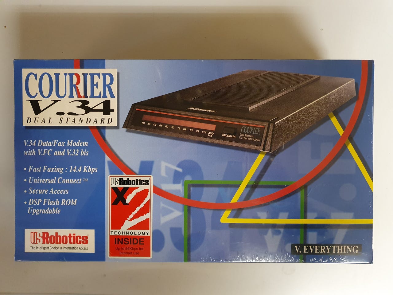 Modem V.34 28.800 bps. Analogt Modem samleobjekt Retro | FINN-torget
