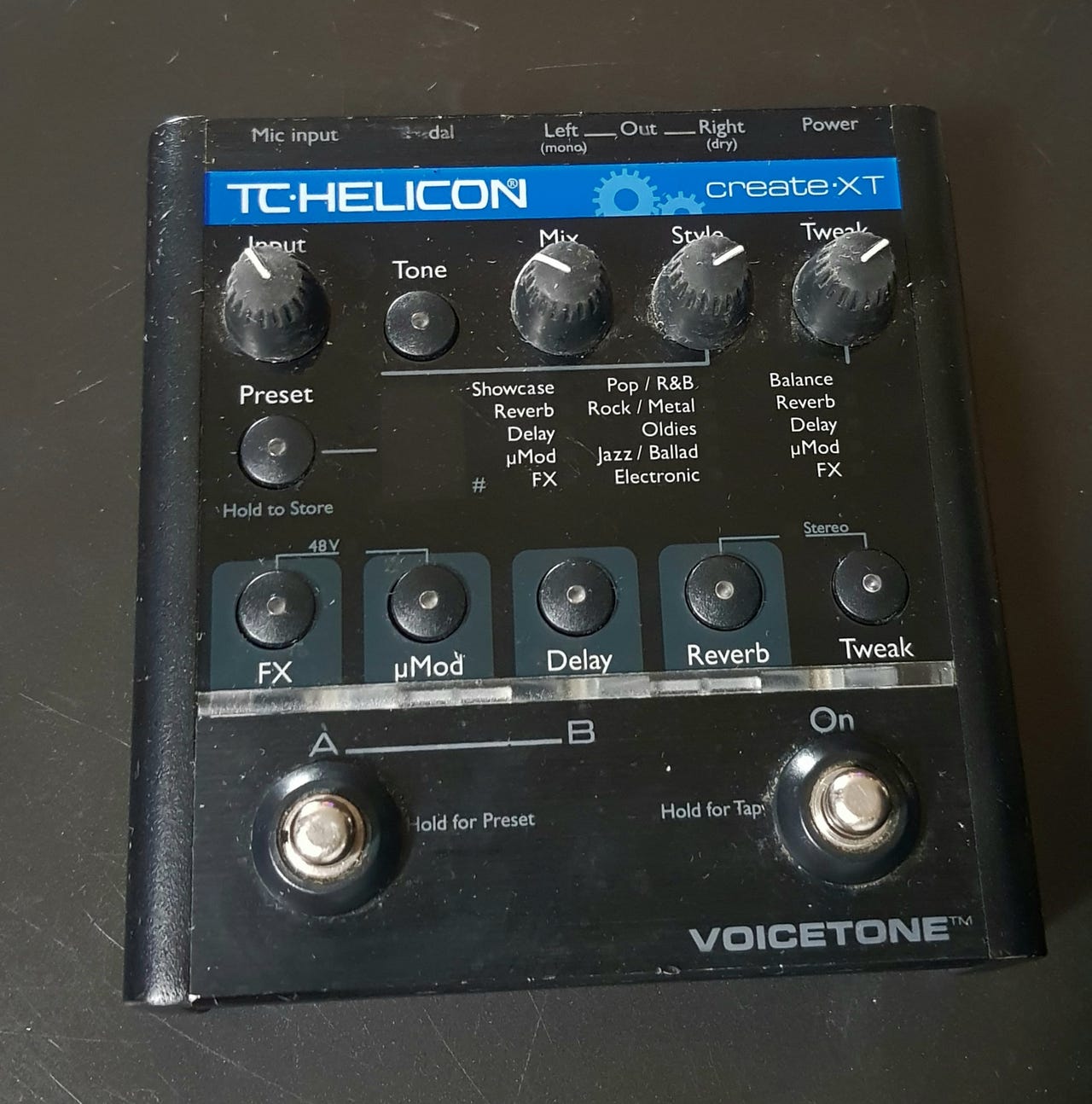 Tc electronic Helicon create XT vokal effekt prosessor | FINN-torget