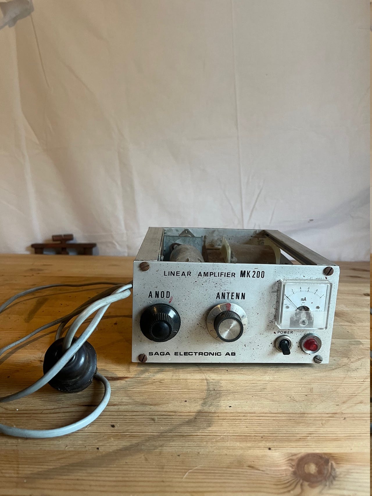 SAGA Electronic AB linear amplifier MK 200 | FINN-torget