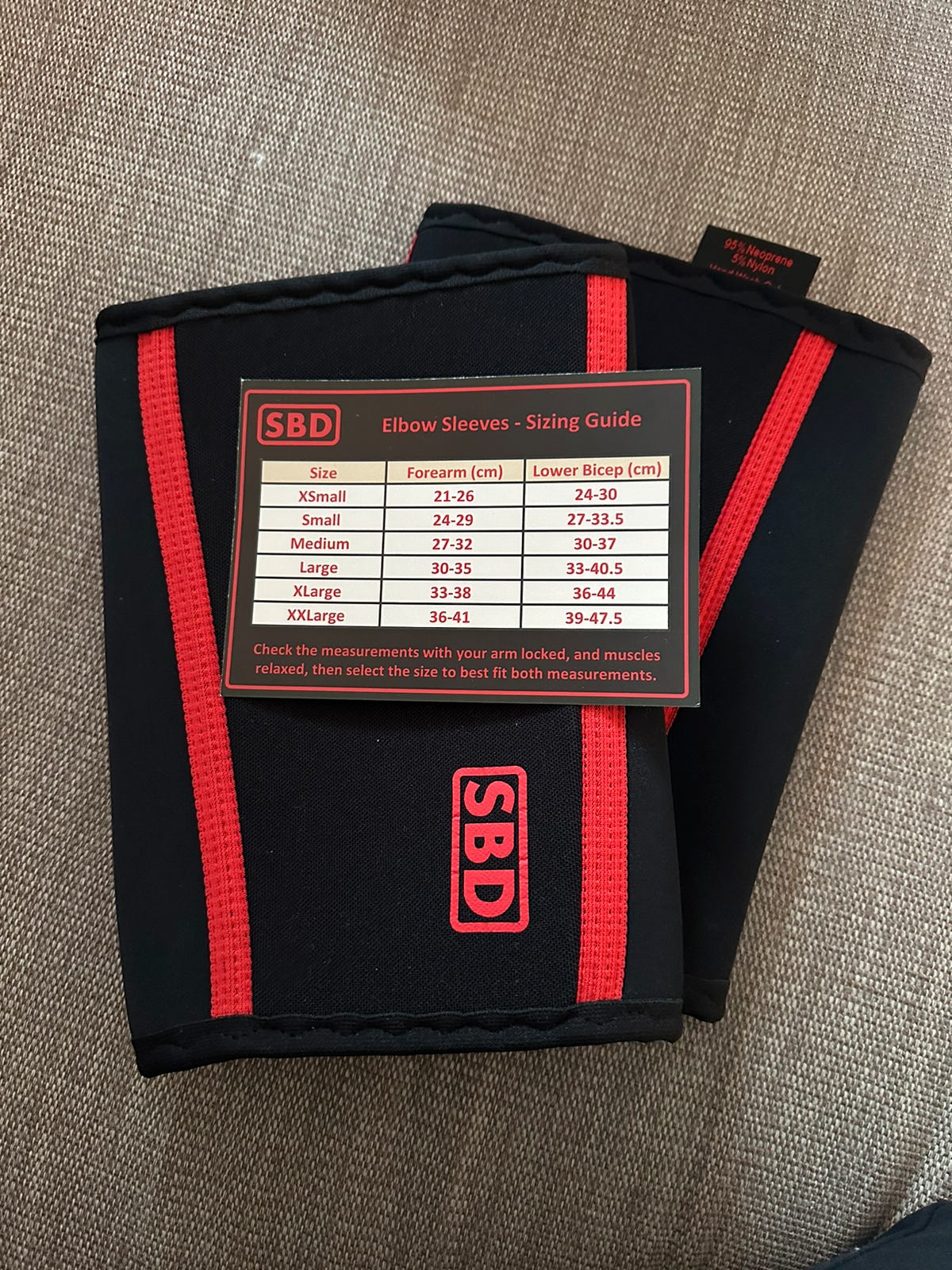 Nye SDB elbow sleeves str XXL selges billig | FINN-torget