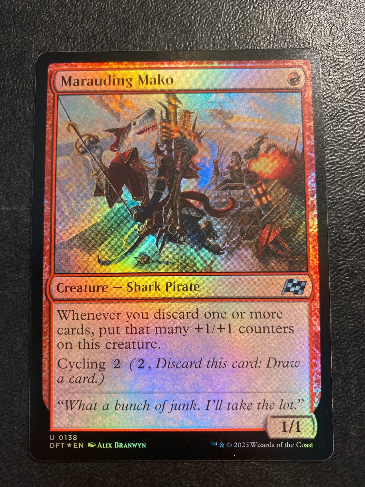 Marauding Mako uncommon foil Magic the gathering samlekort | FINN-torget