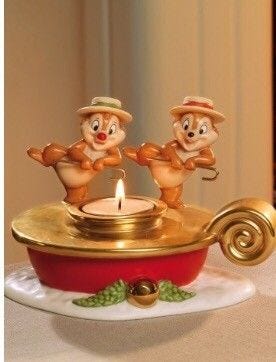 Disney jul firkløveren snipp og snapp telysestake | FINN-torget