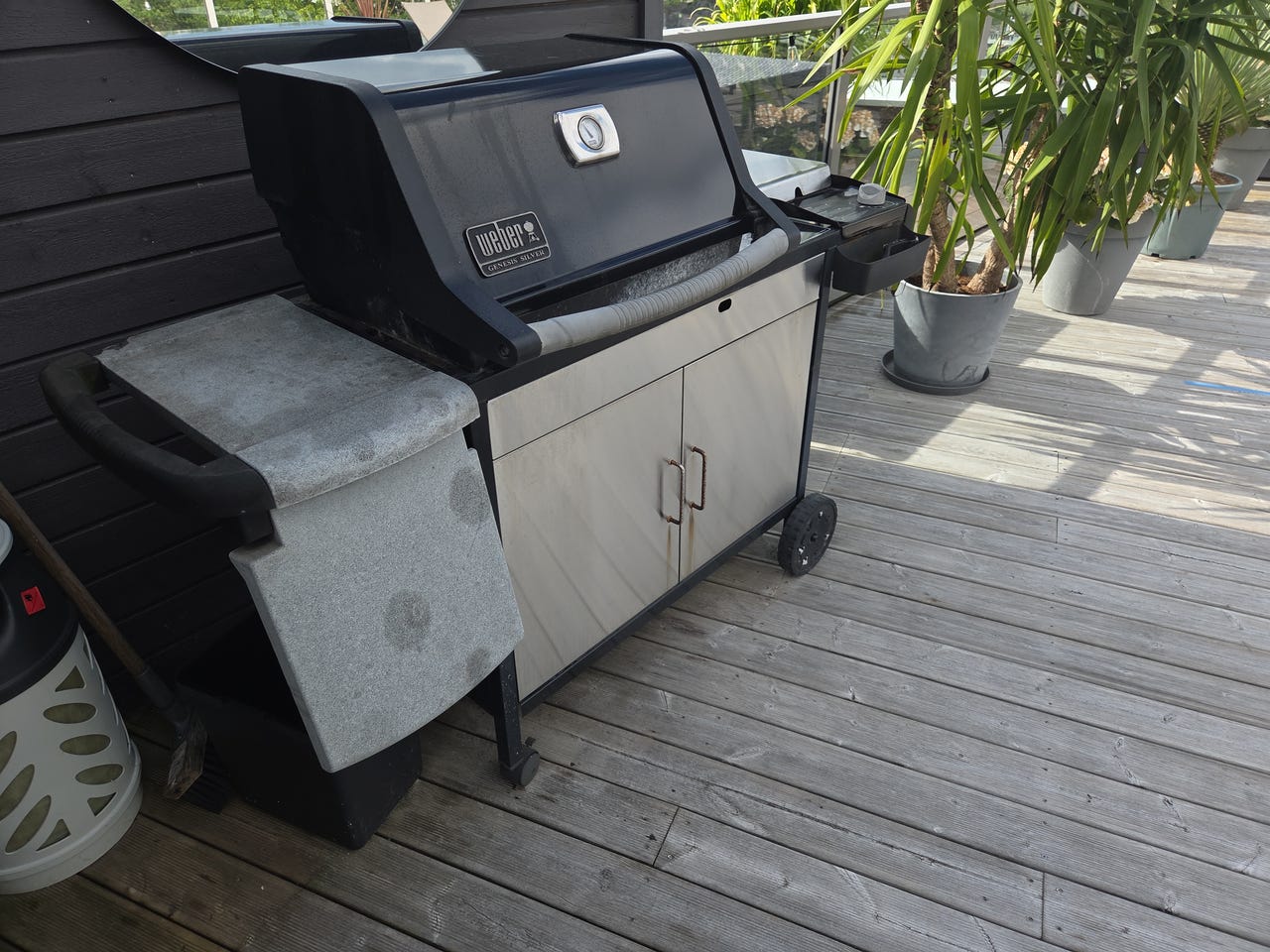 Weber Genesis Silver i daglig bruk. | FINN-torget