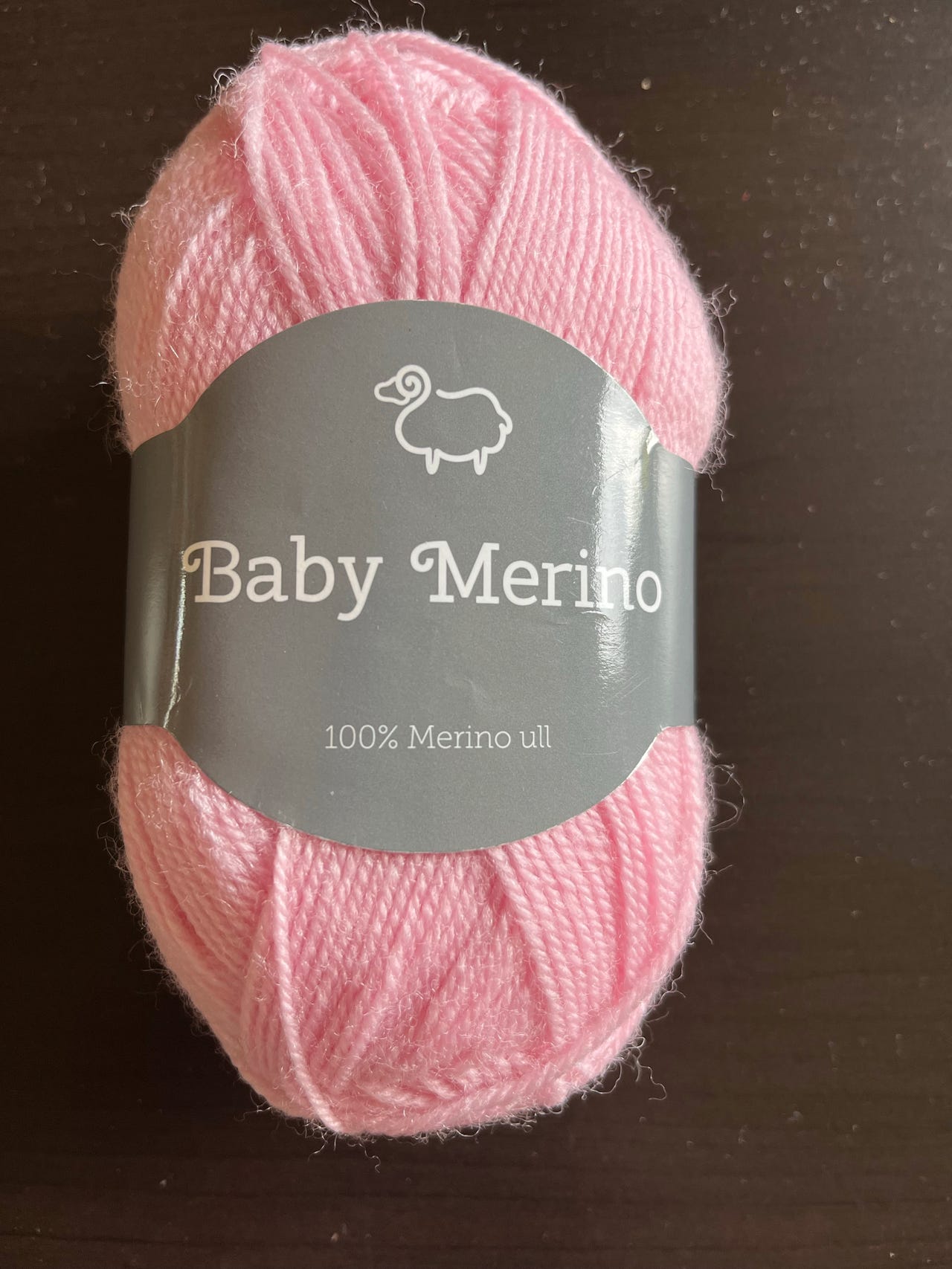 Rosa garn Baby Merino | FINN-torget