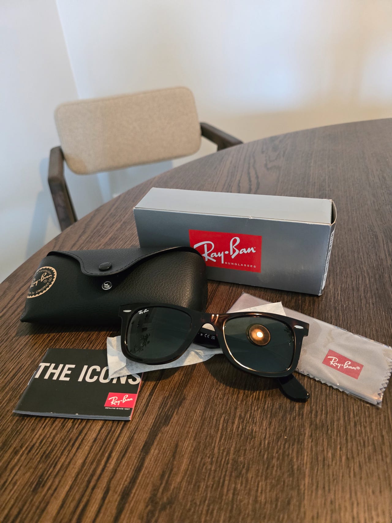 Helt nye Ray-Ban Wayfarer RB2140 tortoise | FINN-torget