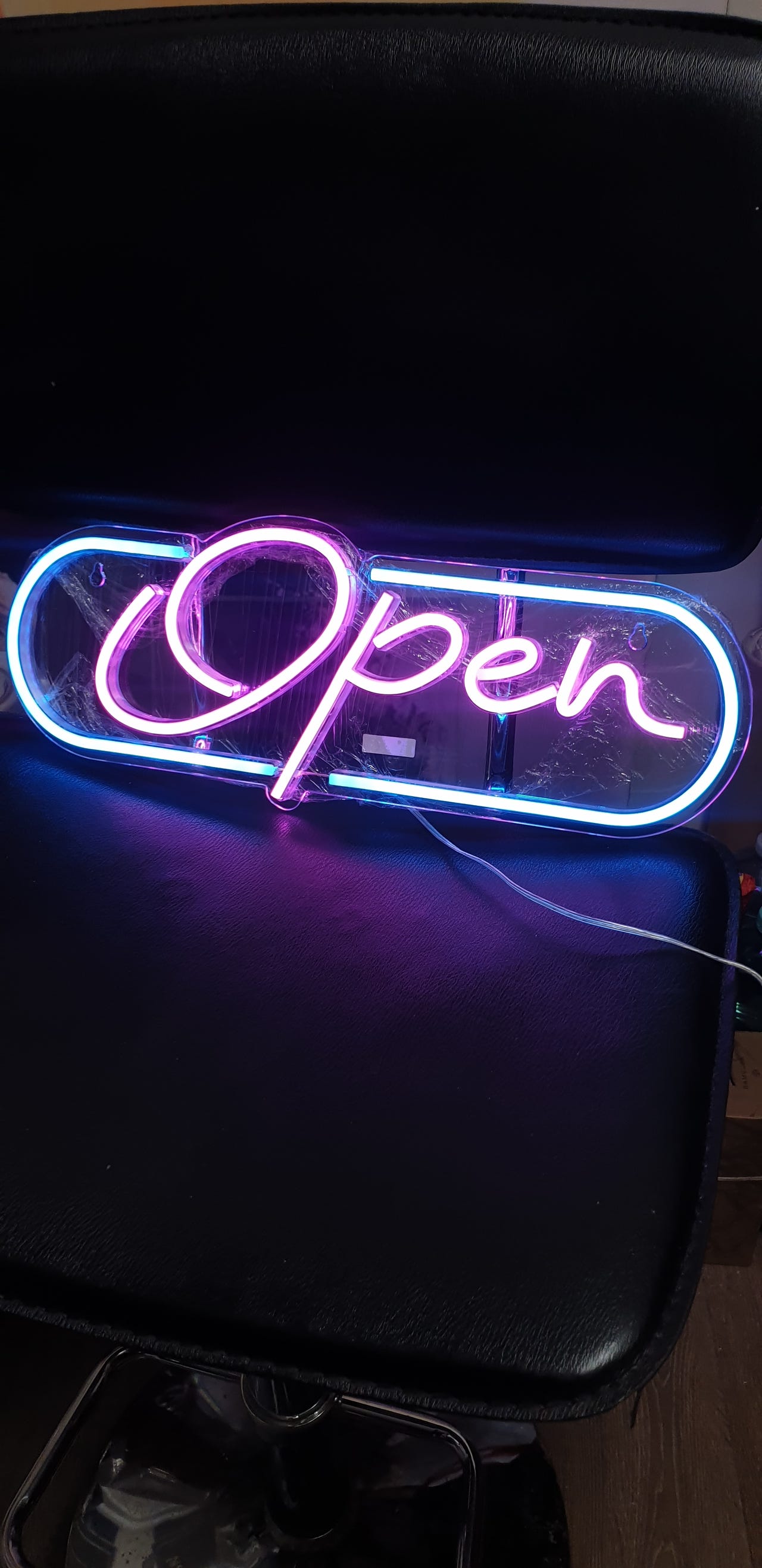 OPEN skilt i Ledflex 150x350 | FINN-torget