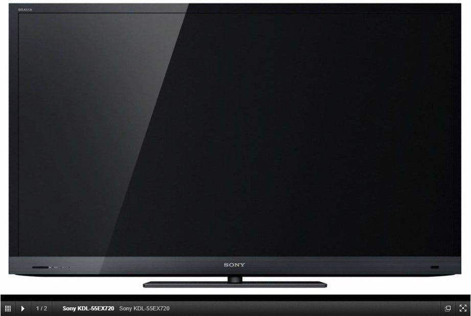 NY PRIS! Sony KDL-55EX720 (55") med surround anlegg | FINN-torget