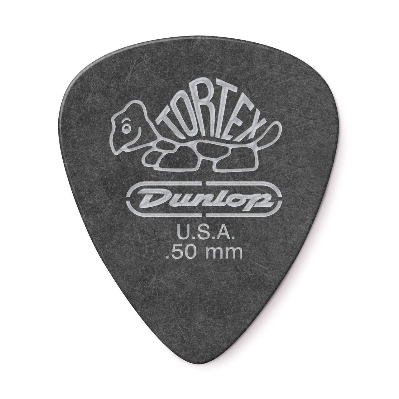 Dunlop Tortex Pitch Black Standard plekter 0.50 mm (12 stk.) | FINN-torget