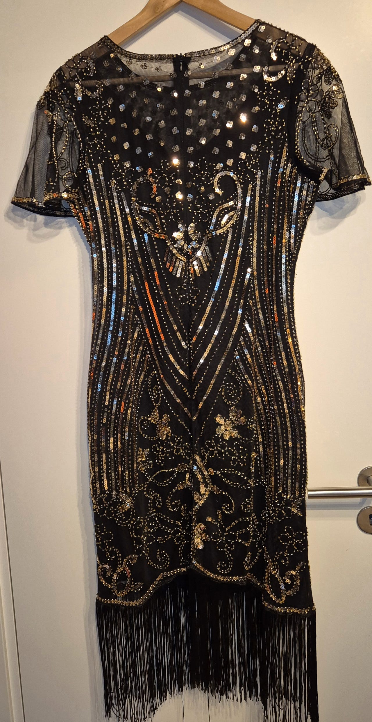 Great gatsby, 1920 tallet kjole med tilbehør | FINN-torget
